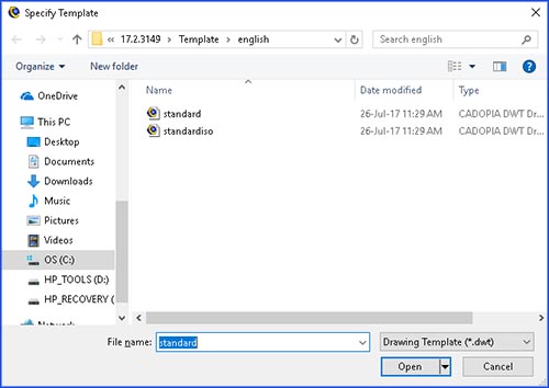 Custom Drawing templates in CADopia - CADopia