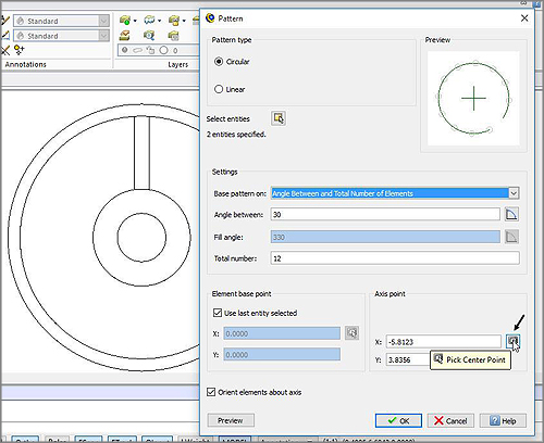 Drawing Patterns using CADopia